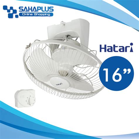 พัดลมโคจร ฮาตาริ Hatari รุ่น Ht C16m8 N ขนาด 16 นิ้ว รับประกันสินค้า 1 ปี Th