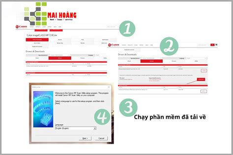 Hướng dẫn cài đặt phần mềm MF Scan Utility cho máy in đa chức năng Canon CÔNG TY CỔ PHẦN THIẾT