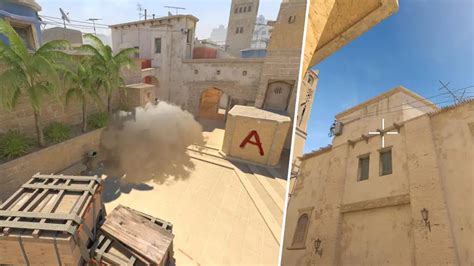 Mirage Ticket Booth From T Spawn Fence Smoke CSNADES Gg Counter Strike 2 Nade Lineups