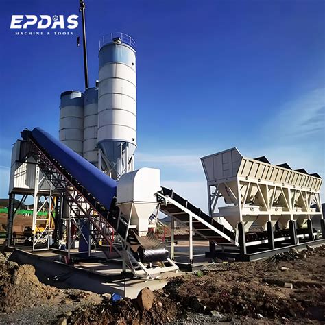 Mhzs90 Foundation Free Concrete Batching Plant