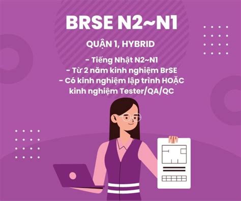 Quận 1 Hcm Brse N2~n1 Upto 3000 Gross Chỉ Lên Văn Phòng 1 Ngàytuần Trang Bị Macbook Yêu