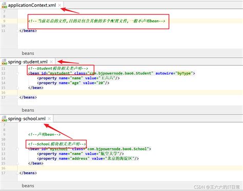 【spring】多个spring配置文件多个spring Contextxml文件 Csdn博客