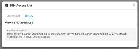 Manage Ip Address List For Ssh Access • Getting Started Tutorial