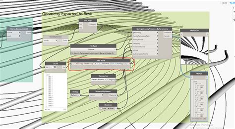 Export Dynamo Geometry To Revit Packages Dynamo