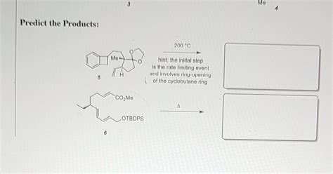 Solved Predict The Products Chegg