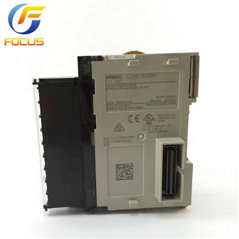 Focus Omron Analog Module Cj W Da V Industrial PLC PLC Automation And PLC Controller