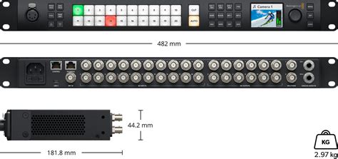 Blackmagic Design Atem 2 Me Constellation Hd Live Production Switcher