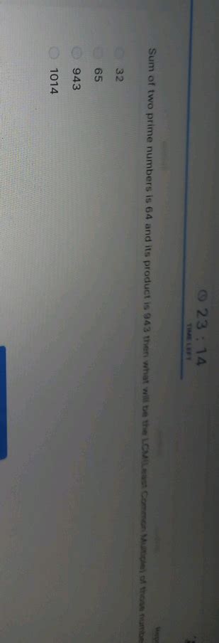 0 23 14 Sum Of Two Prime Numbers Is 64 And StudyX
