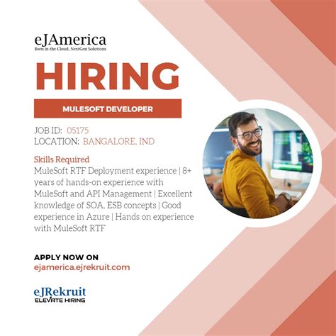 Ejamerica On Linkedin Mulesoftdeveloper Apiintegration Muleesb Mulesoftjobs Mulesoftcareers