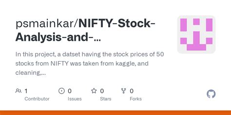github psmainkar nifty stock analysis and visualization dashboard in this project a datset