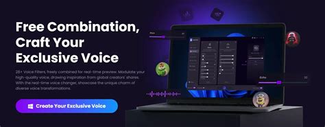 Voicetrans Voice Modulator Free Combination Craft Your Exclusive Voice
