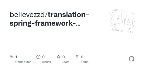 Translation Spring Framework Reference Part I Overview Of Spring