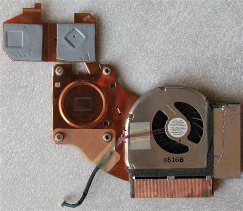 Ibm Thinkpad Lenovo T60 T60p Cpu Heatsink And Cooling Fan 41v9932 26r9434