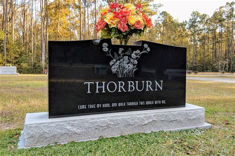 Custom Double Upright Headstone Portfolio — Brown Memorials