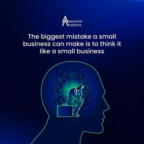 Think Big Grow Big The Small Business Mindset Trap Awesome Analytics Posted On The Topic