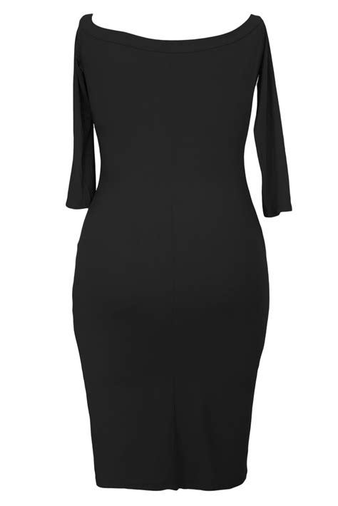 Plus Size Clothing 5x Spandex Clubwear Bodycon Dress Sexy Womens Sz 18 20 Ebay