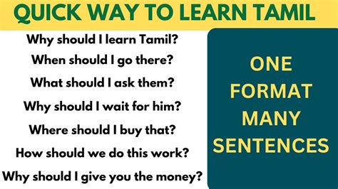 Daily Usage Tamil Sentences Archives Learn Tamil Through English