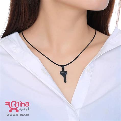 قیمت و خرید گردنبند ست قلب و کلید گردنبند ست دختر پسری 2022