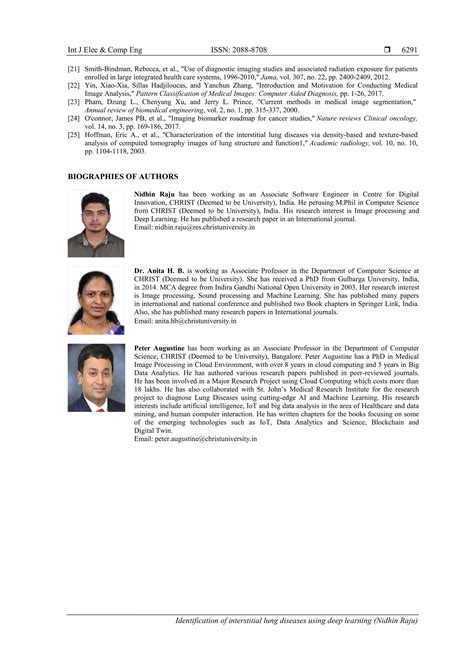 Identification Of Interstitial Lung Diseases Using Deep Learning Pdf