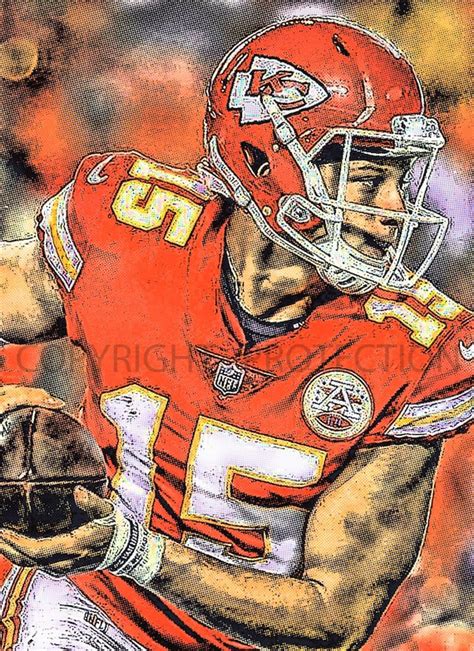 How To Draw Patrick Mahomes Easy