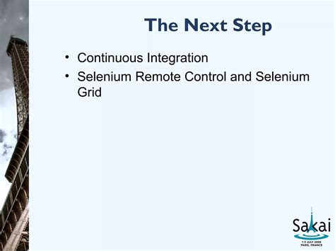 Automating Testing With Open Source Tools 1 Ppt
