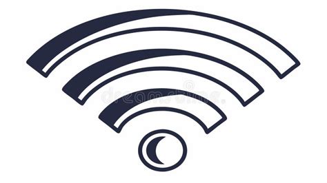 Wifi Signal Icon Vector Illustration Wireless Connectivity Vector