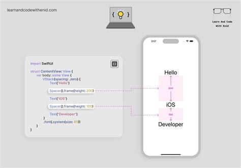 Control The Size Of A Spacer In Swiftui Learn And Code With Enid Posted On The Topic Linkedin