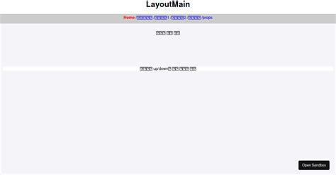 React Examples Codesandbox
