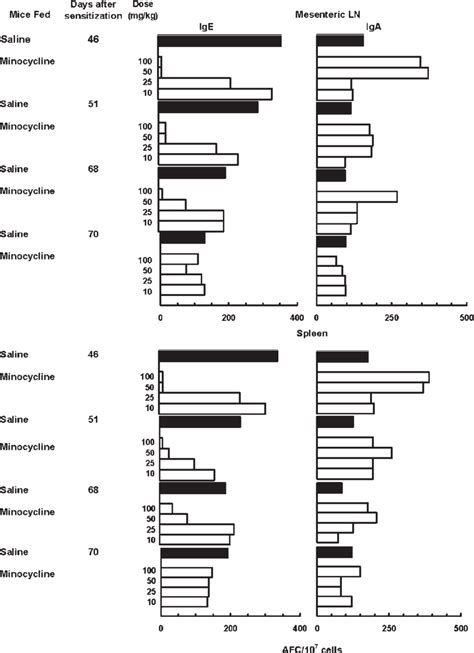 Effect Of Oral Minocycline And Doxycycline Given At The Peak Of The Download Scientific Diagram
