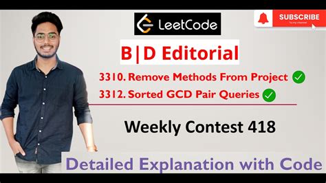 Leetcode Weekly Contest 418 3312 Sorted Gcd Pair Queries 3310