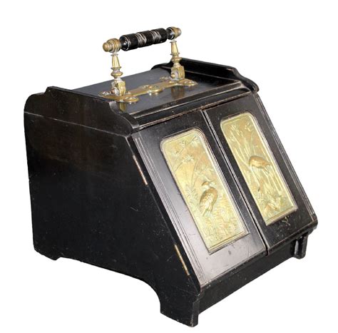 English Aesthetic Movement Coal Scuttle Auction