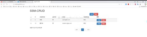 Ssm增删改查bootstrappagehelper项目分页实例适合小白 代码 最代码