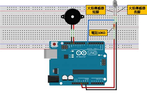 Arduino入門教學課程 第十四篇：火焰感測器程式範例 米羅科技文創學院