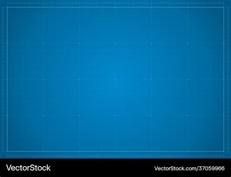 Blueprint Grid Paper Royalty Free Vector Image