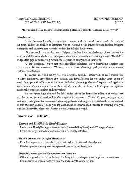 Technopreneurship Pdf Mobile App Usability