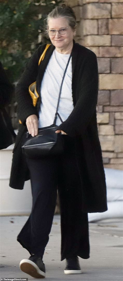 Bridget Fonda 61 Continues To Flaunt Thinner Than Ever Frame On Rare