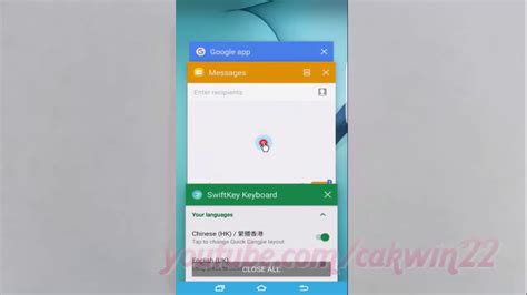 Samsung Galaxy S7 Edge How To Add Or Remove Language In Swiftkey Keyboard Android Marshmallow