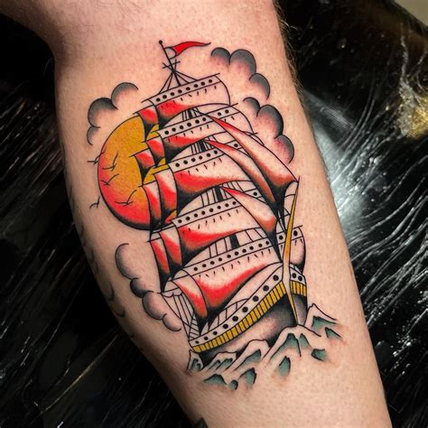 95 Ship Tattoo Ideas And Meanings Inspired By The Ocean