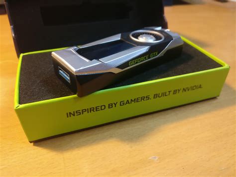 My Geforce Gtx Usb Stick I Won From Nvidia A Few Years Back First Time Every Winning Anything