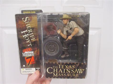 Texas Chainsaw Massacre Sheriff Hoyt Figure Sealed Mcfarlane Movie