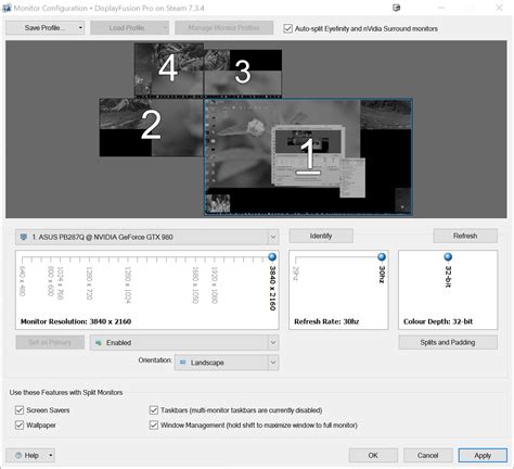 Windows 10 Wallpaper Majorly Misaligned On Multiple Monitor Setup