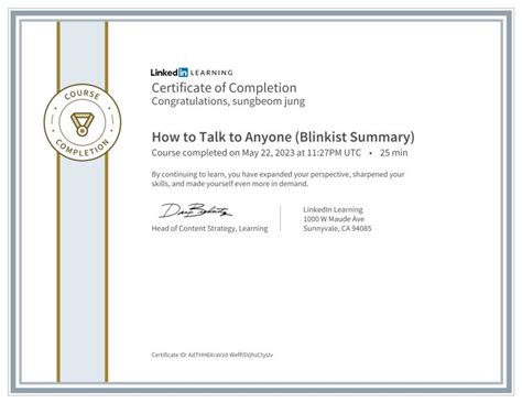 sungbeom jung on linkedin certificate of completion