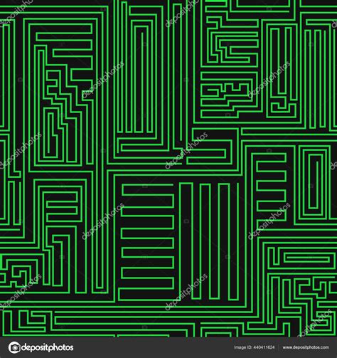 Tron Circuit Pattern