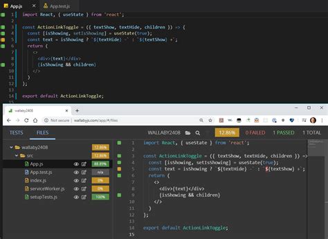 invalid code coverage for ternary statements · issue 2408 · wallabyjs public · github