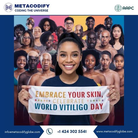 Metacodify On Linkedin Worldvitiligoday Vitiligoawareness
