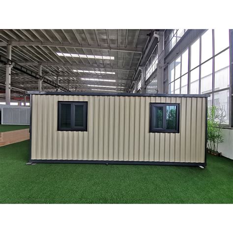 Collapsible Expandable Container House With Customized Exterior Cladding