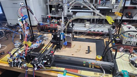 다기능 Diy Cnc 마스터 머신 레이저 스핀들 칼 펜 드로잉 에어 페인팅 3d 프린터 통합 시스템 완성~작업최적공간