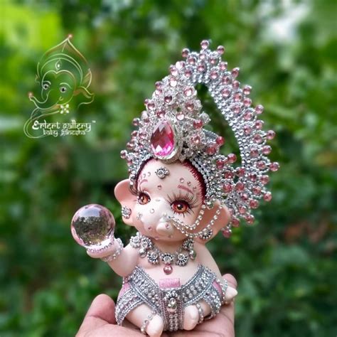 พระพิฆเนศปางเด็ก ปางประทานพร รัศมีทรงใบโพธิ์ Erlertgallery Thaipick