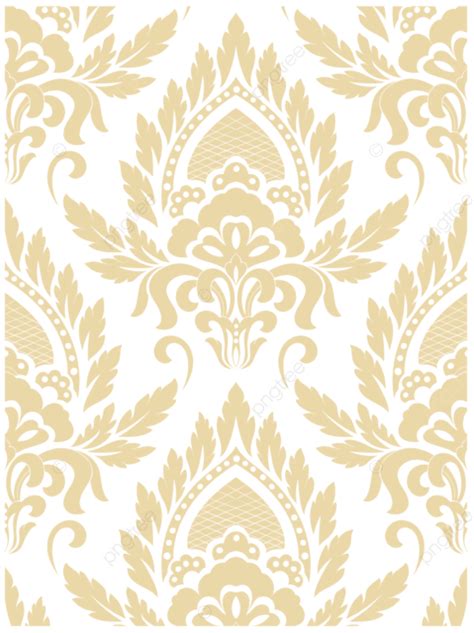 Atmospheric Golden European Classical Pattern Wallpaper Pattern