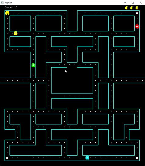 Github Roxana I Pacman Clone D Pacman Clone Created Using C And Opengl